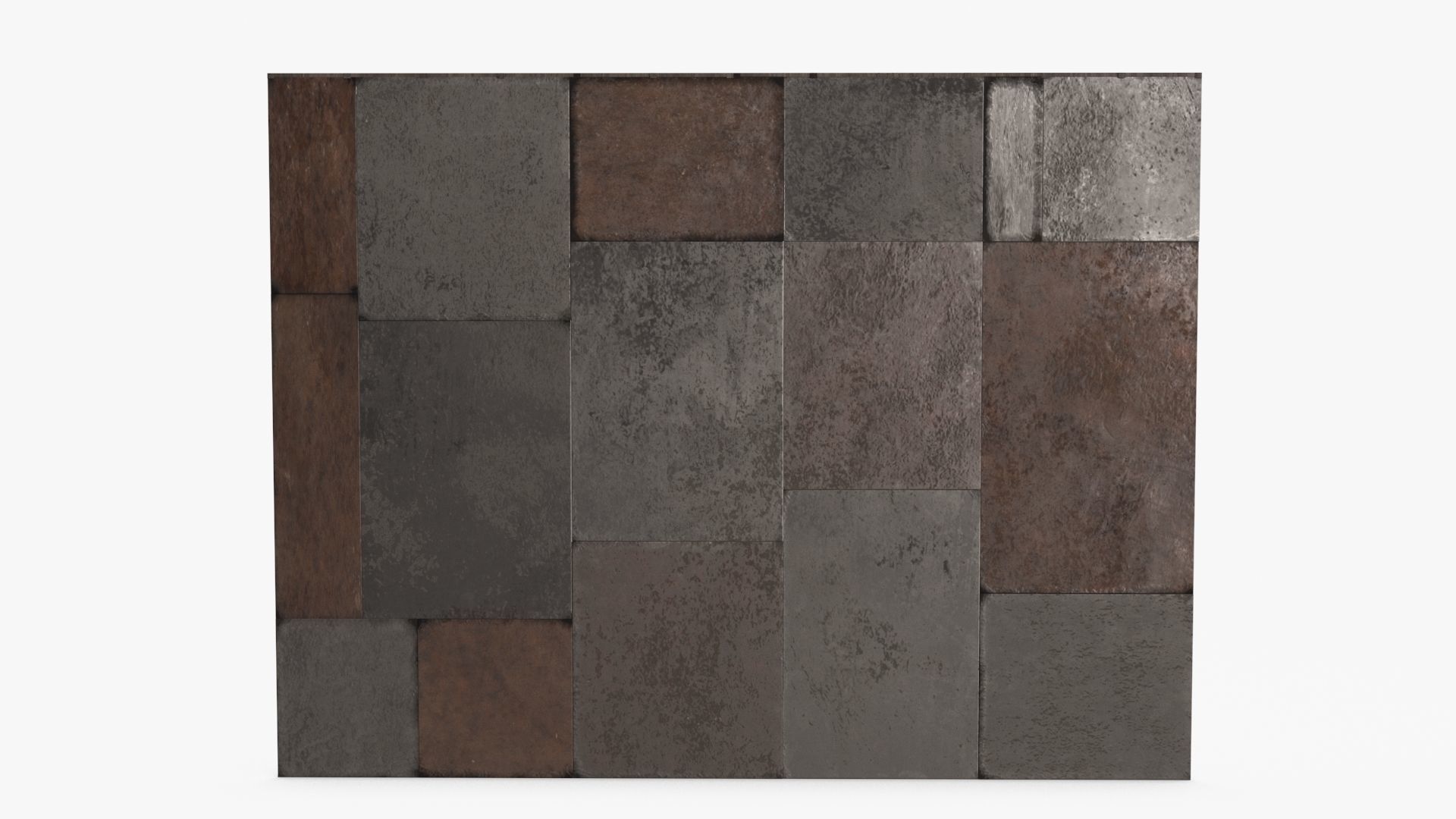 3D model Rust Wall Floor Celling Module VR / AR / low-poly | CGTrader