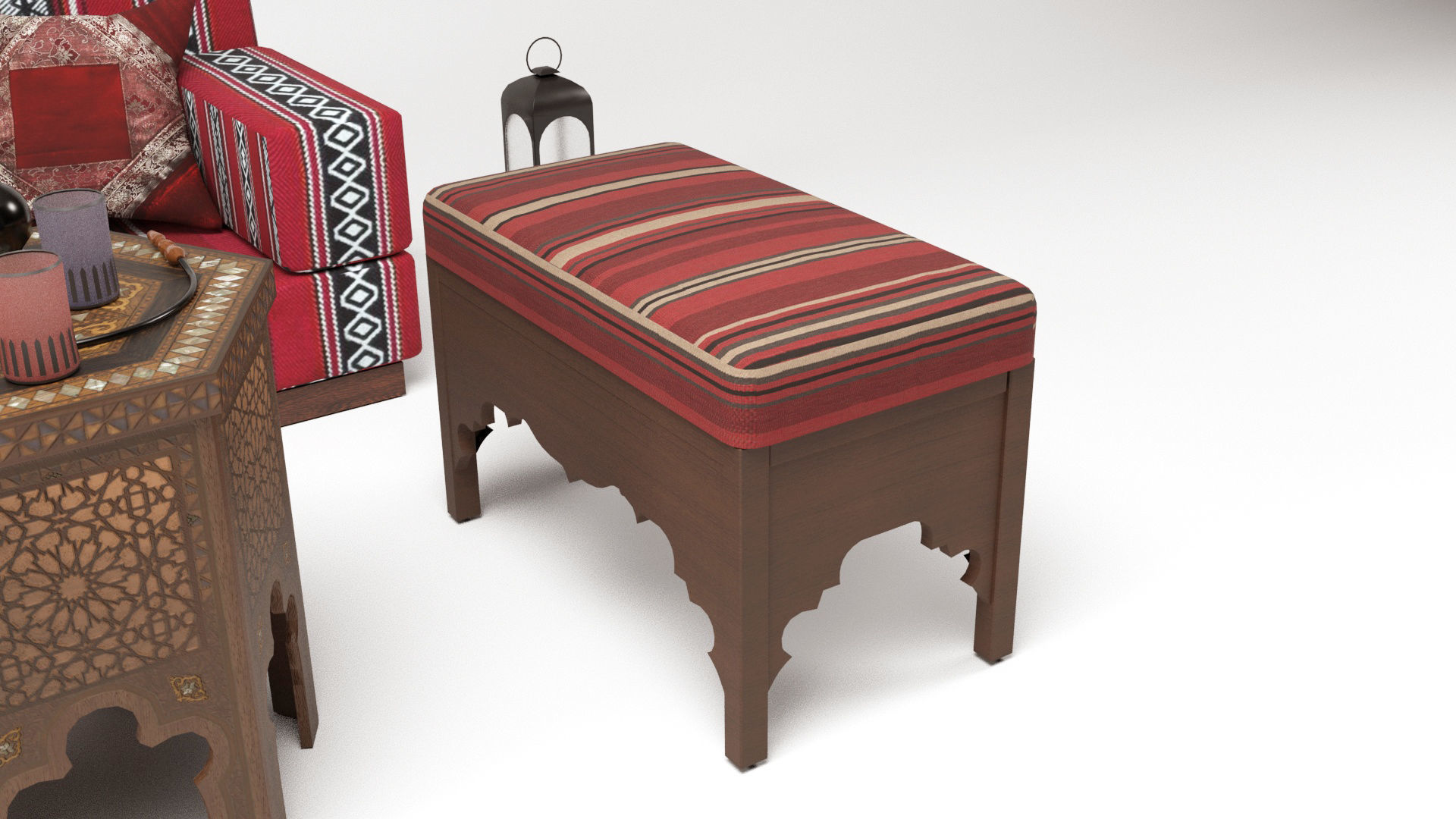 3D model Arabic Props VR / AR / low-poly | CGTrader