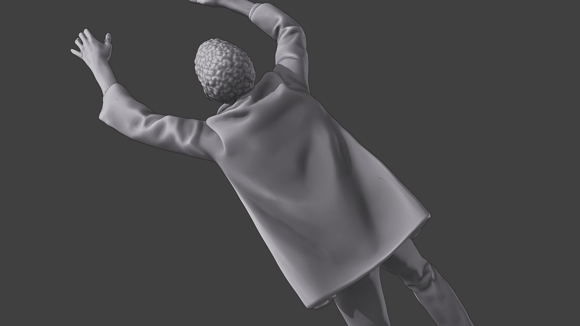 Casual Zombie CZ3 0002 3D model 3D printable | CGTrader