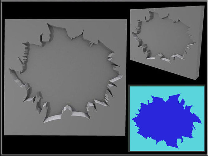 3D model Frame 42 VR / AR / low-poly | CGTrader