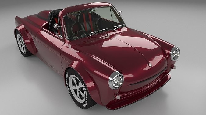 Volkswagen Type 3 cabriolet 3D model | CGTrader