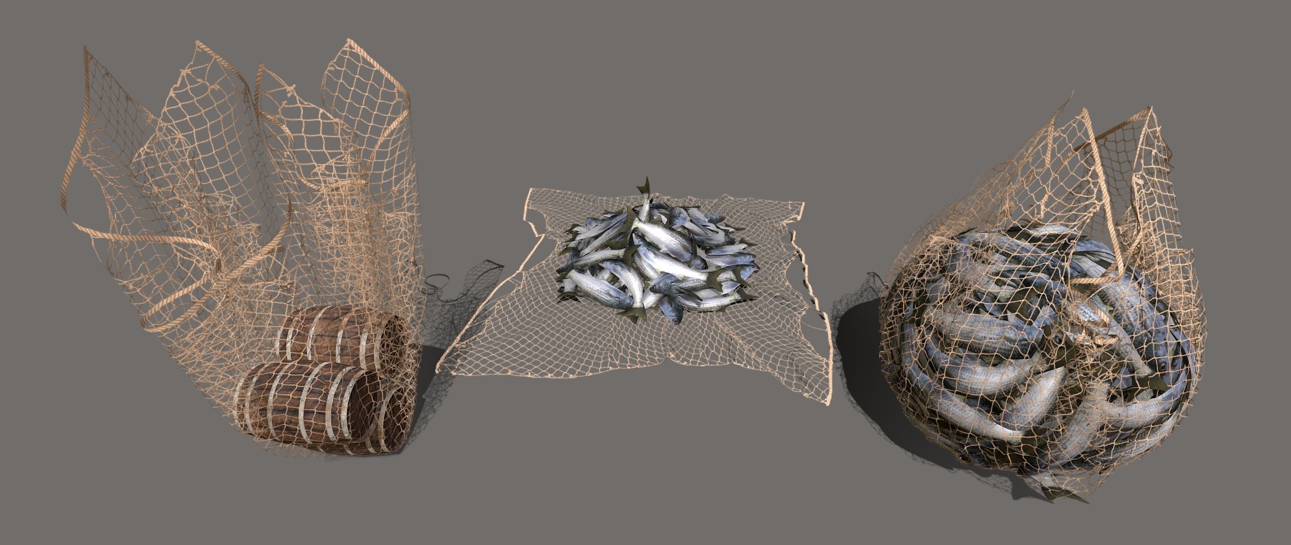3D model Fishing net VR / AR / low-poly | CGTrader