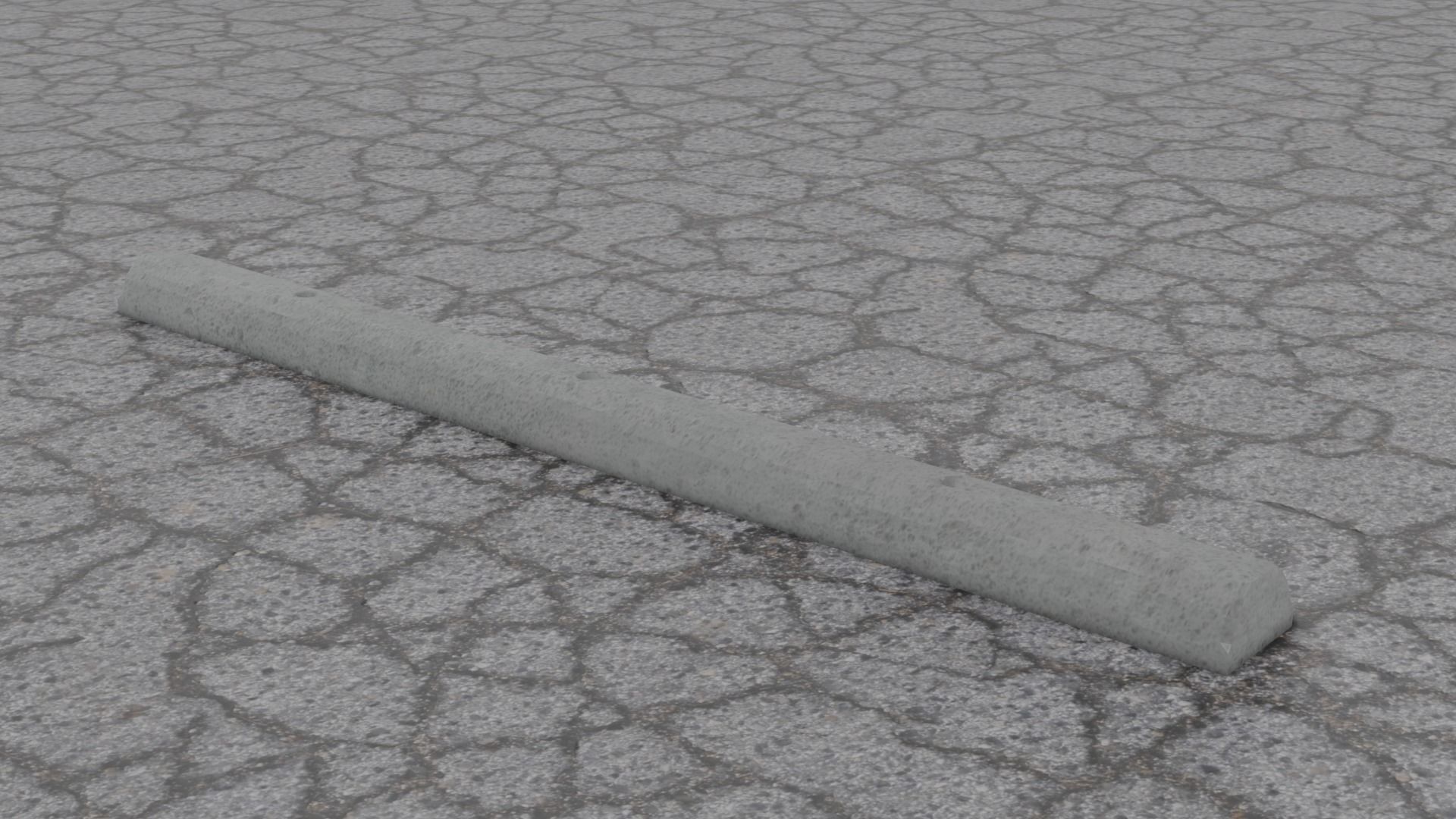 3D model Parking Block 2 VR / AR / low-poly | CGTrader