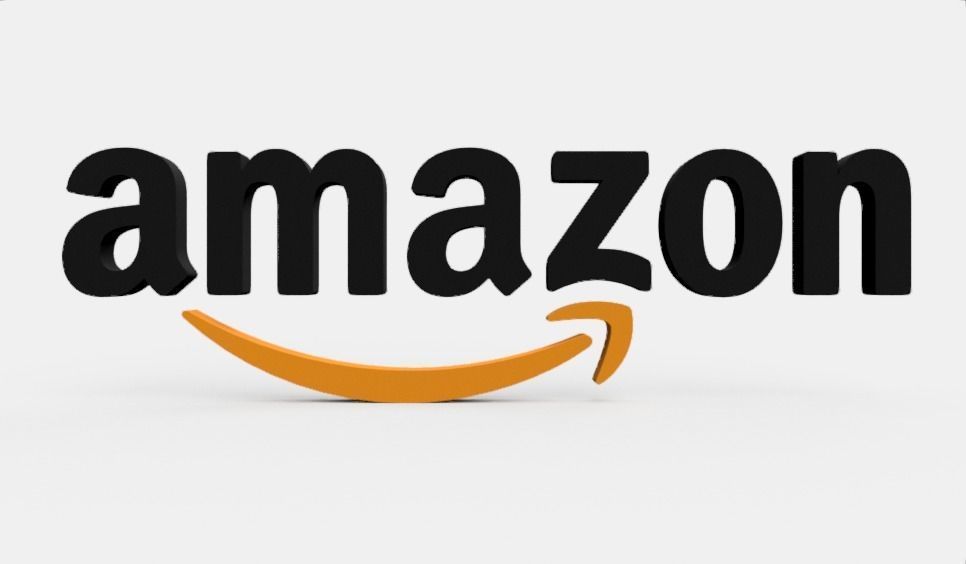Amazone logo 3D model rigged | CGTrader