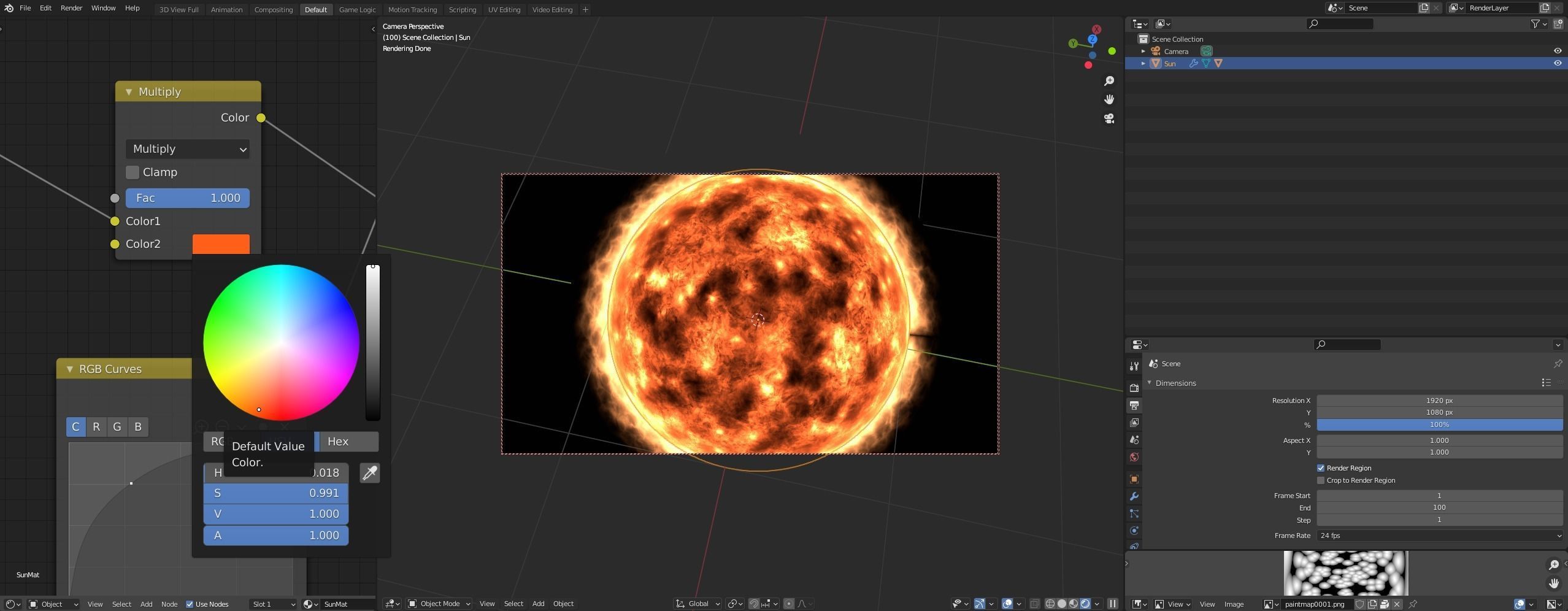 Full CG Sun 3D model | CGTrader