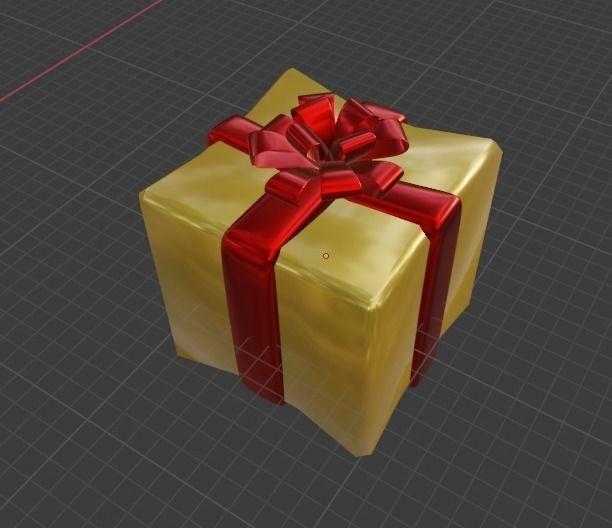 3D model GIFT - THREE DIFFERENT DESIGNS VR / AR / low-poly | CGTrader