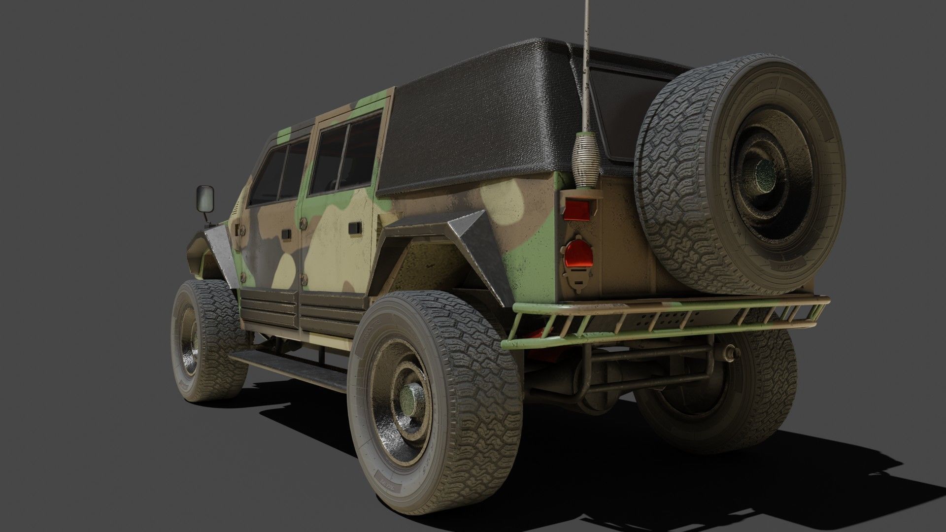 3D model Maung Pindad Military car VR / AR / low-poly | CGTrader