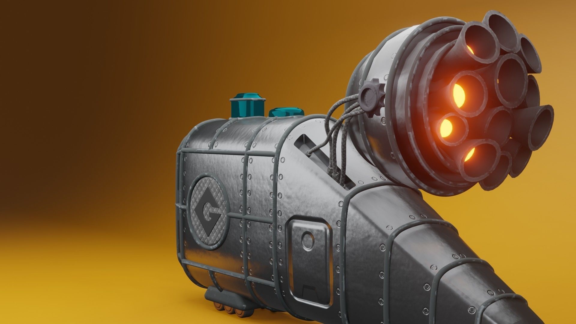 Grumobile 3D model | CGTrader