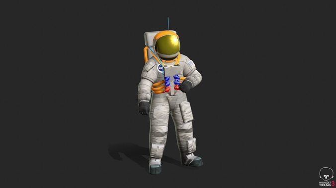 3D model Spaceman VR / AR / low-poly | CGTrader