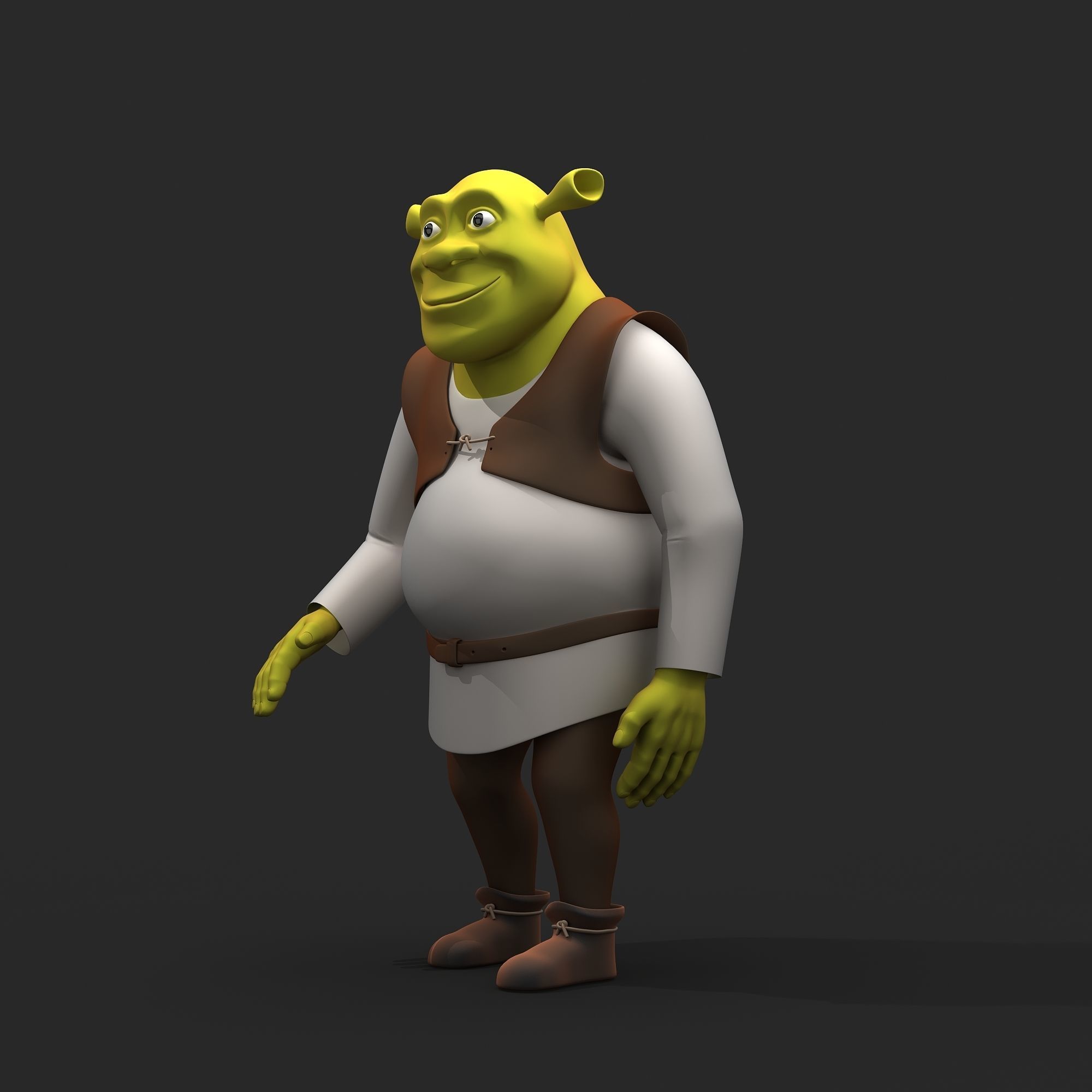 Shrek character 3D model | CGTrader