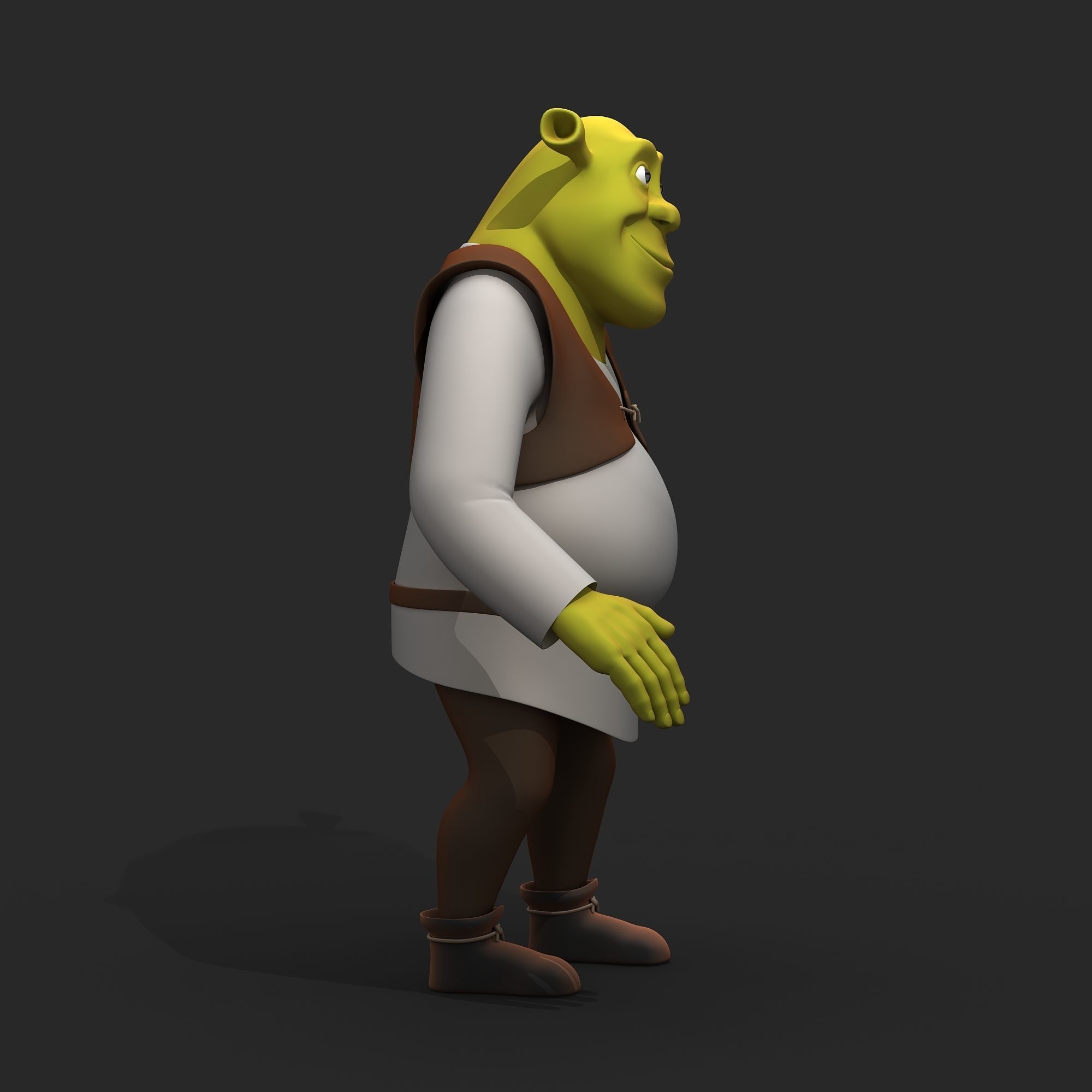 Shrek character 3D model | CGTrader