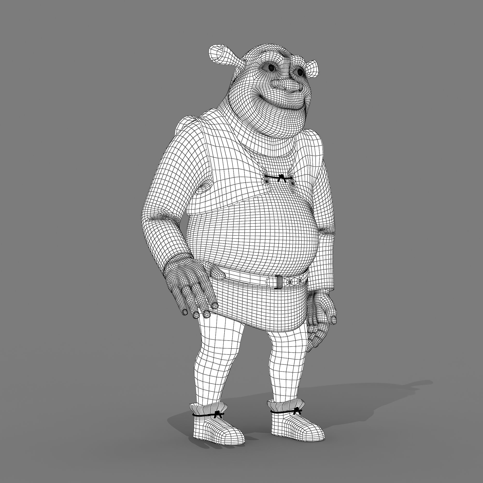 Shrek character 3D model | CGTrader