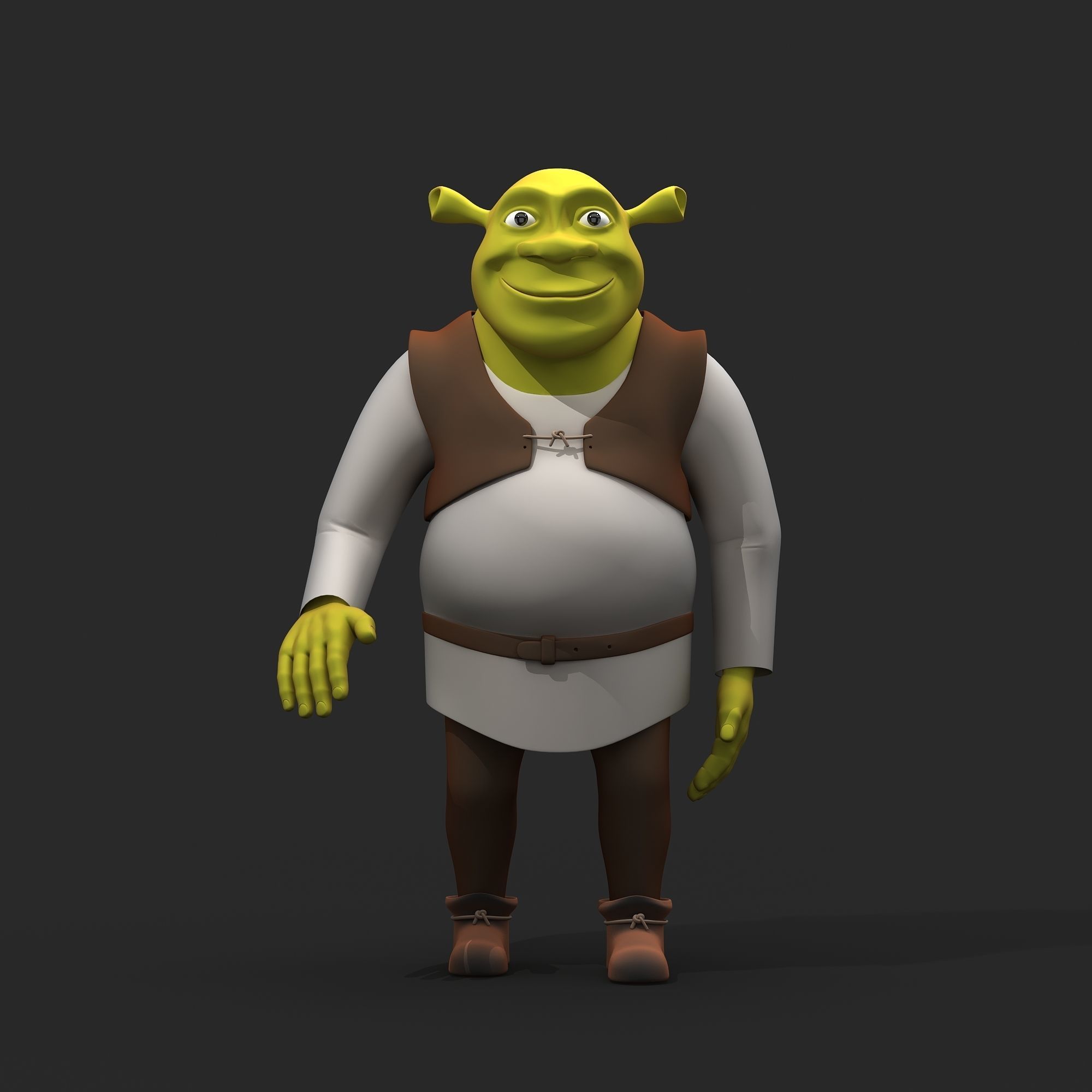 Shrek character 3D model | CGTrader