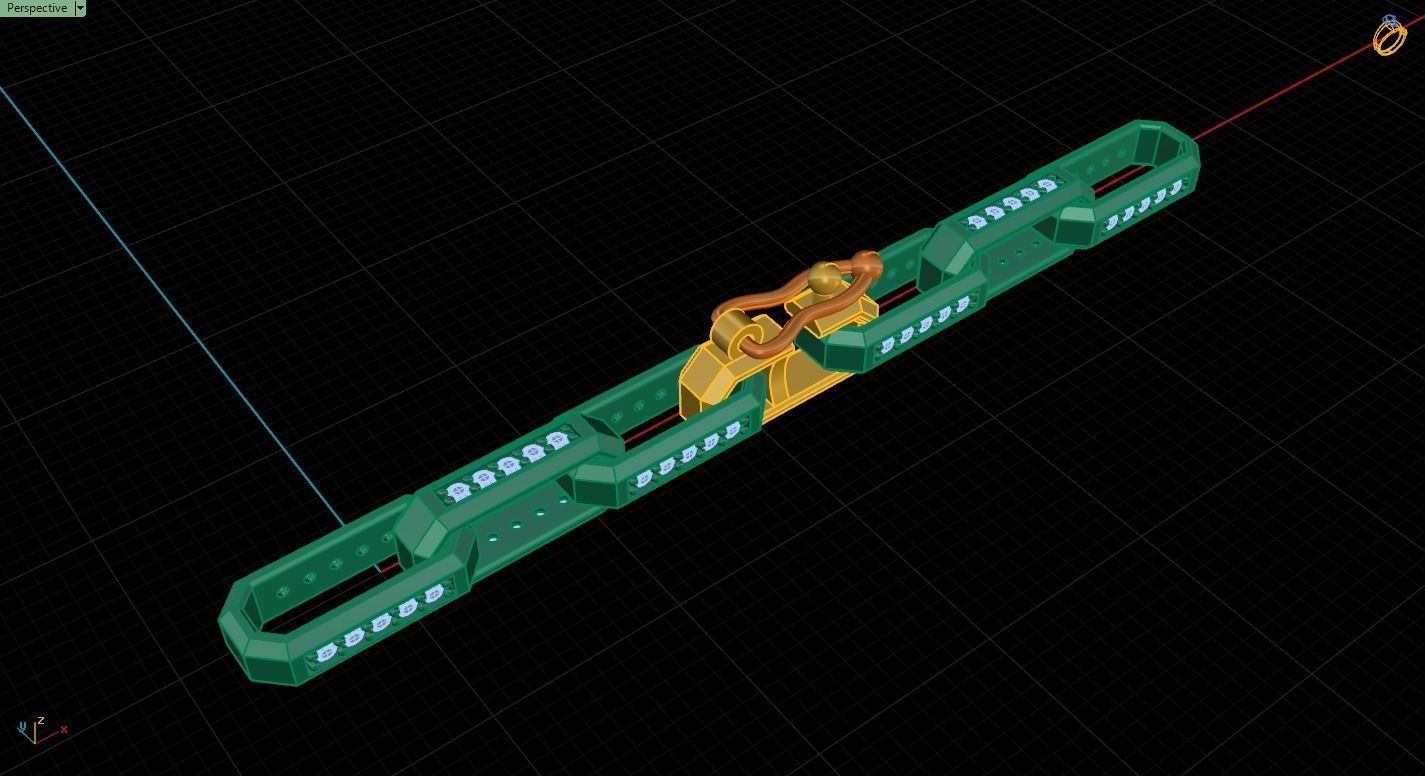 Cuban Links Locks 3D Model 3D model 3D printable | CGTrader