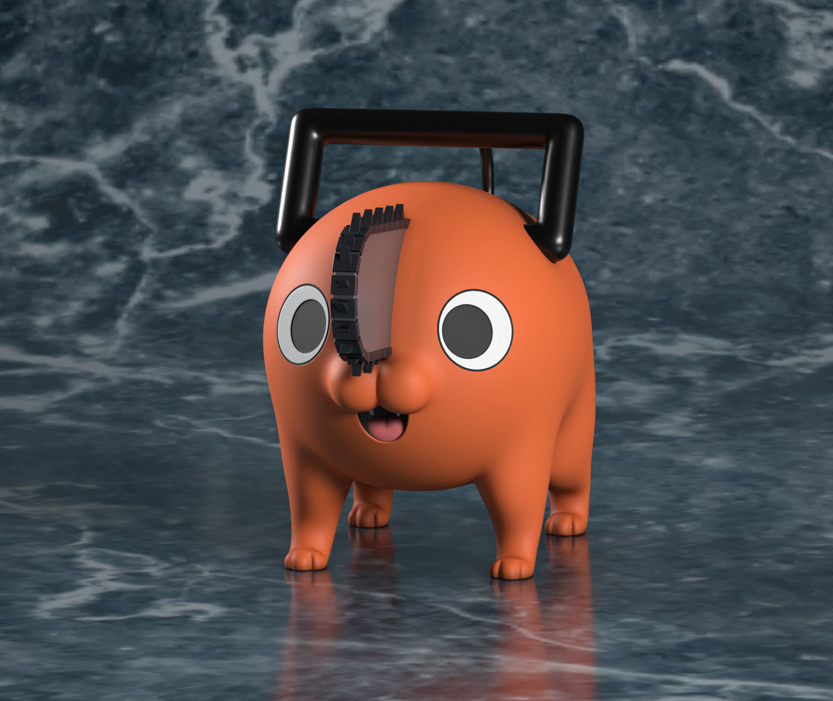 Pochita - Chainsaw Man 3D model 3D printable | CGTrader