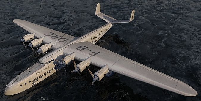 Latecoere Late-631 3D model | CGTrader