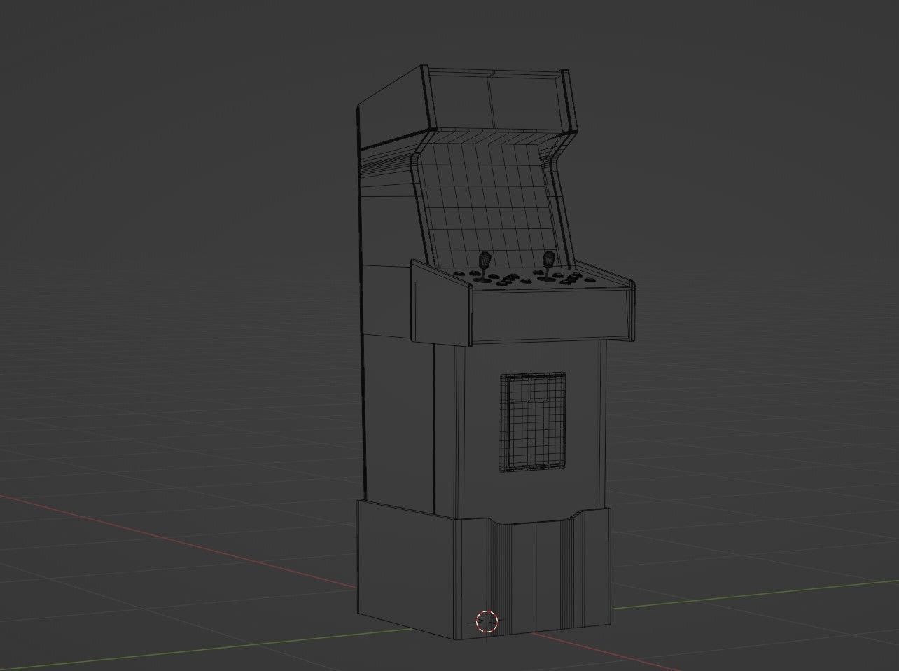 Classic Arcade Machine 3D Model 3D model | CGTrader