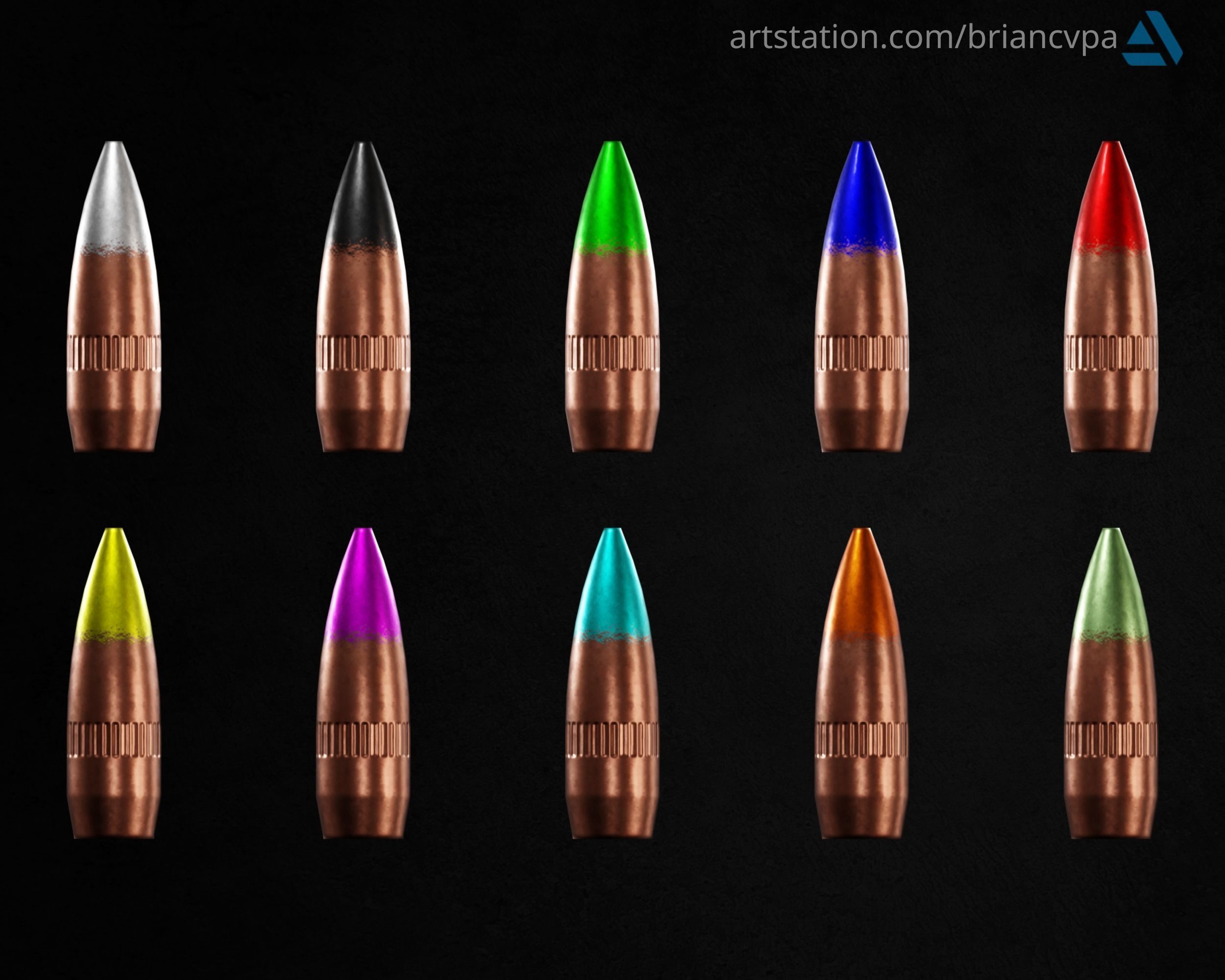 3D model 556x45mm Ammunition Pack VR / AR / low-poly | CGTrader