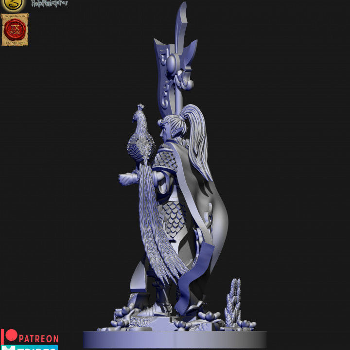 Highborn elves Phoenix lord 3D model 3D printable | CGTrader