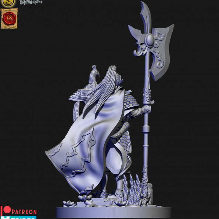 Highborn elves Phoenix lord 3D model 3D printable | CGTrader