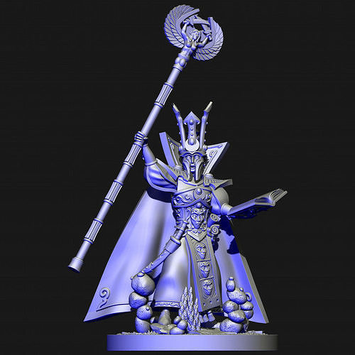 Highborn elves Master of Canreig tower 3D model 3D printable | CGTrader