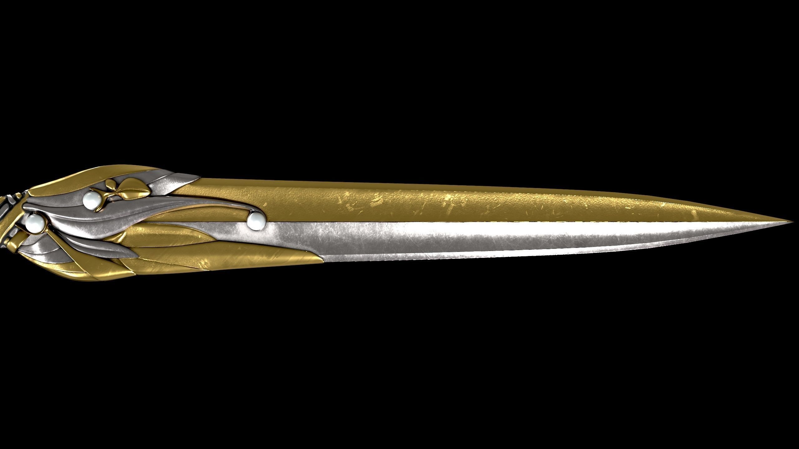 Galadriel Dagger - Rings of Power 3D model | CGTrader