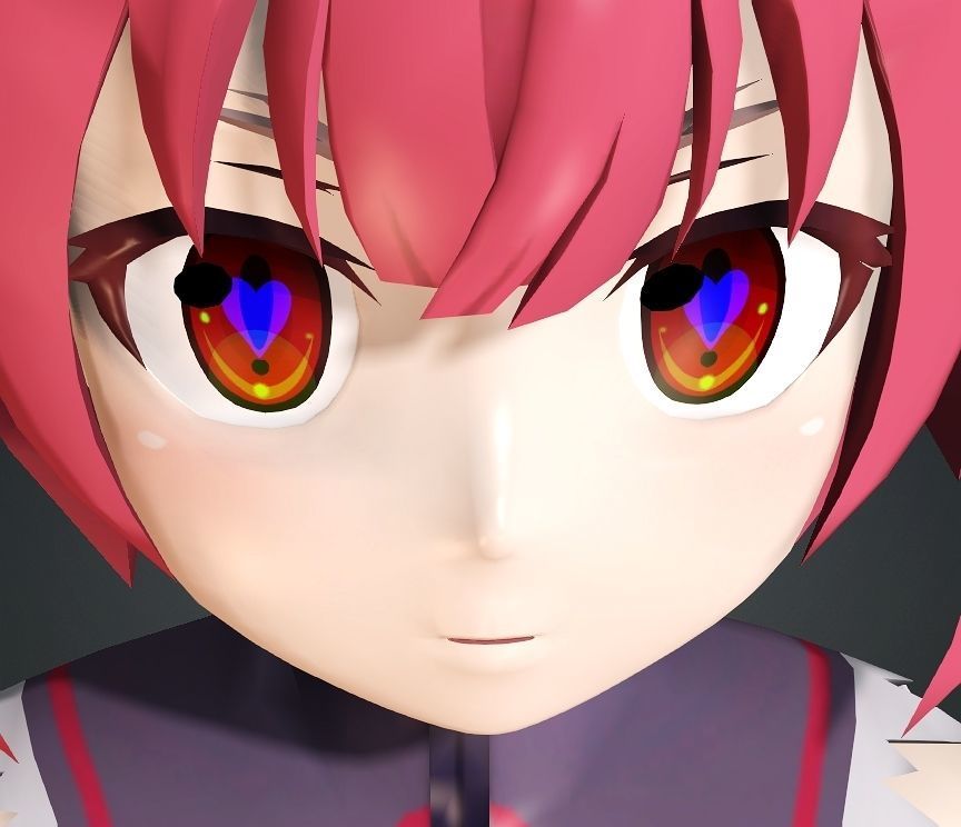 3D model GAL GUN 2 Kurona 3d Character VR / AR / low-poly | CGTrader