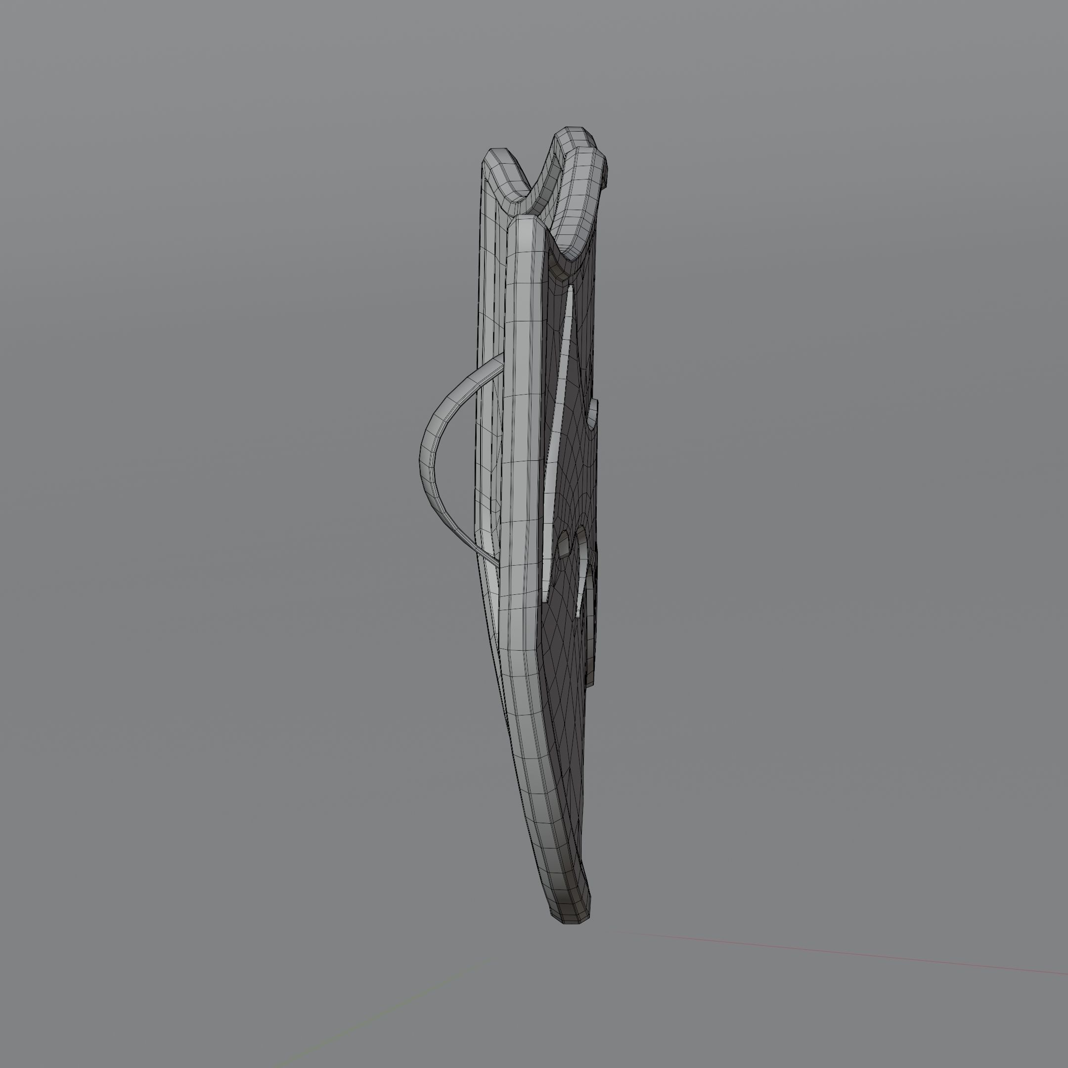 3D model Bat Shield VR / AR / low-poly | CGTrader