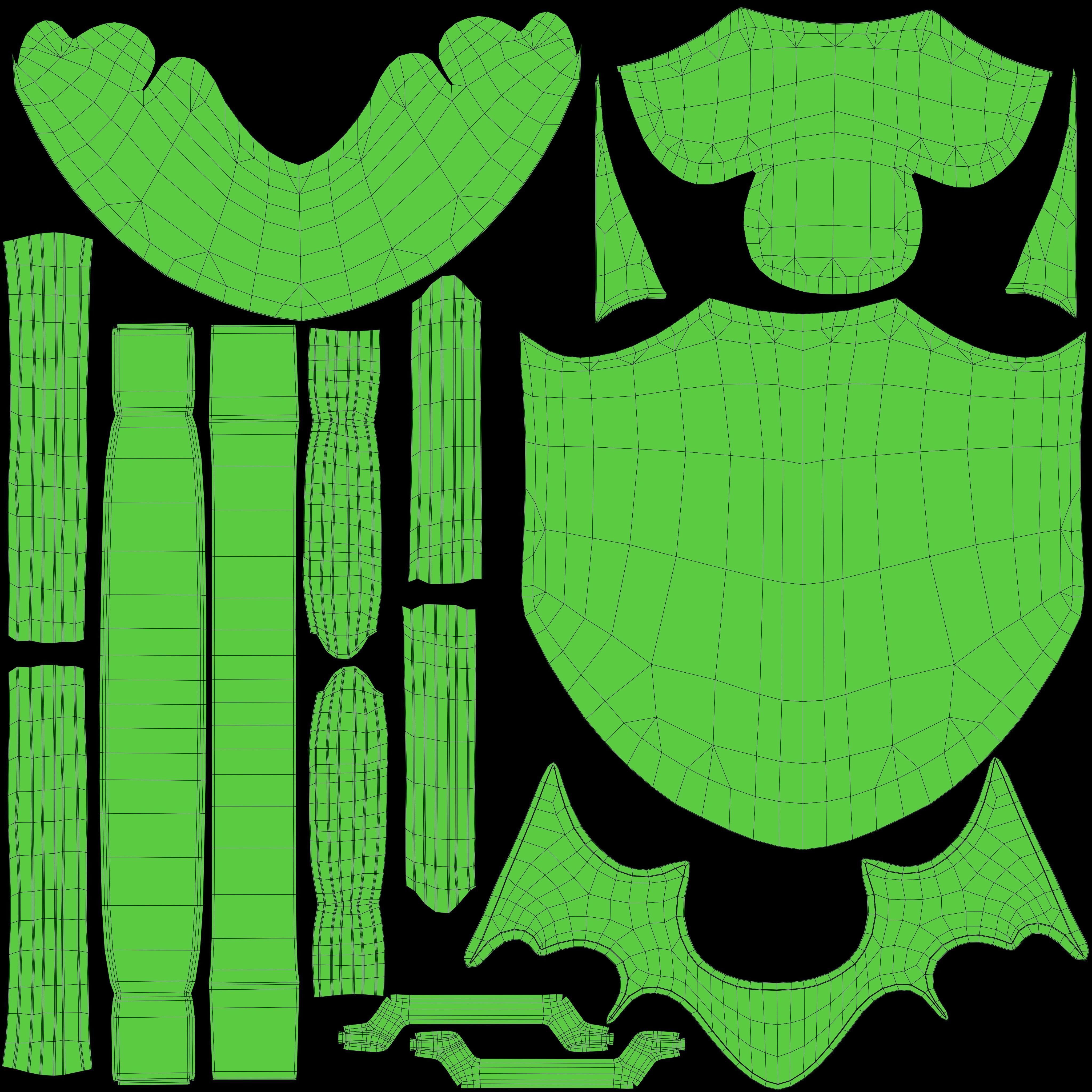 3D model Bat Shield VR / AR / low-poly | CGTrader