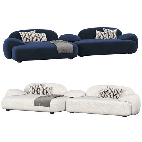 Paolo Castelli AMA sofa 3D model | CGTrader