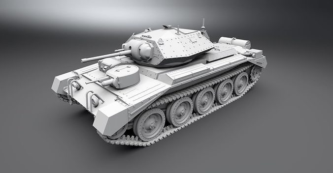 Crusader Mk2 Scale Model 3d Model 3d Printable Cgtrader