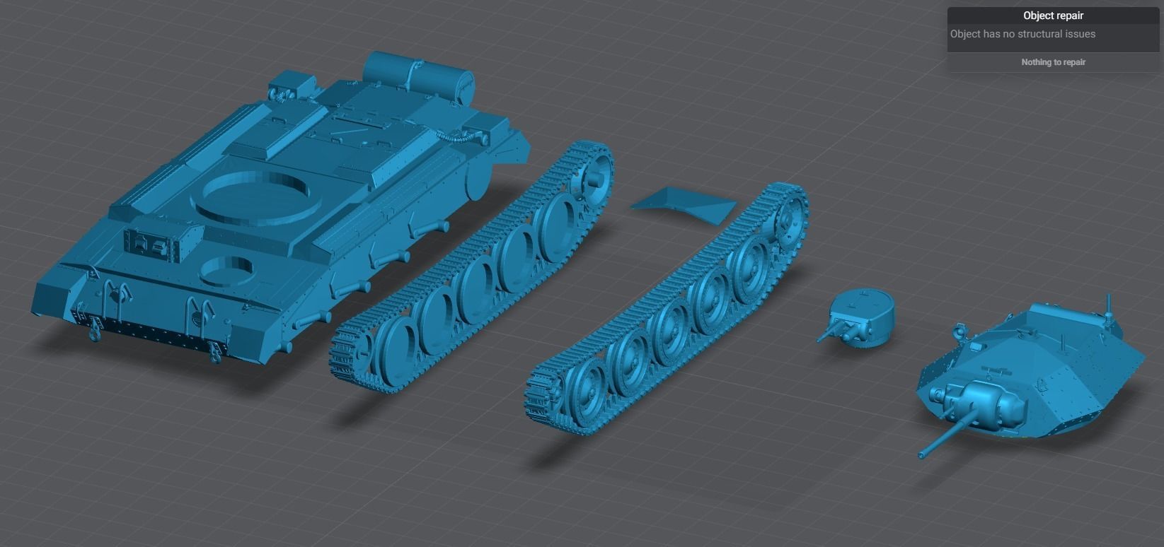 Crusader Mk2 Scale model 3D model 3D printable | CGTrader