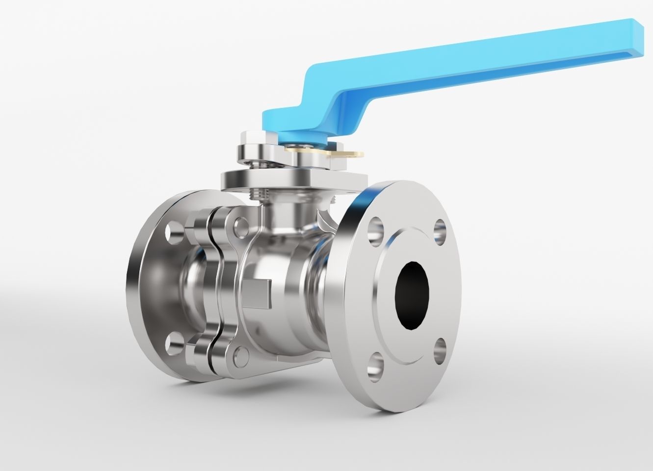Gate Valve 3D model | CGTrader