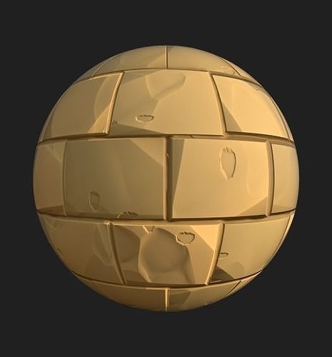Seamless Stylized tile pbr material 4k Texture | CGTrader