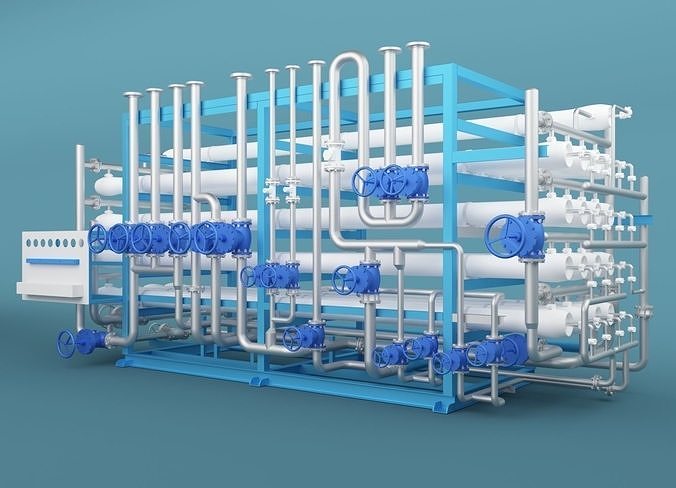 RO System 3D model | CGTrader