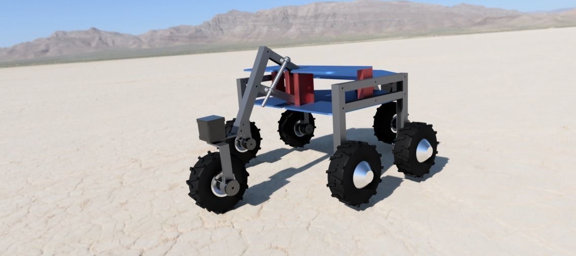 Shrimp Rover Robot 3D model | CGTrader