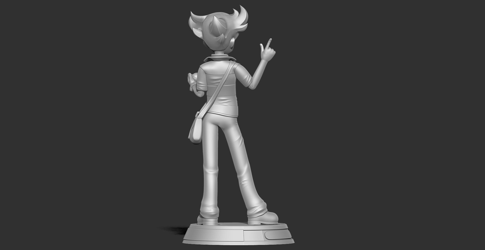 Barry - Pokemon Fanart free 3D model 3D printable | CGTrader