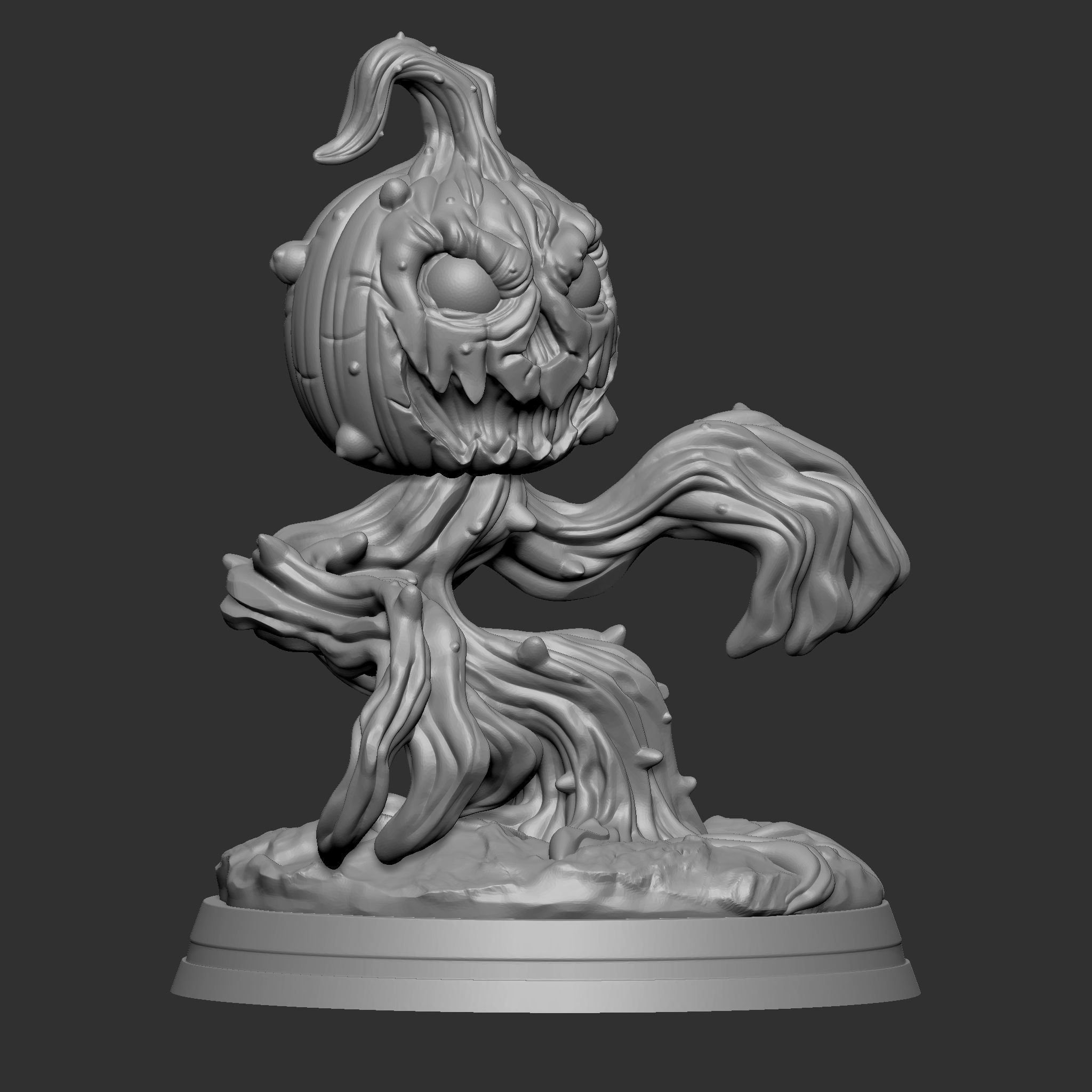 PUMPKIN CREATURE free 3D model 3D printable | CGTrader