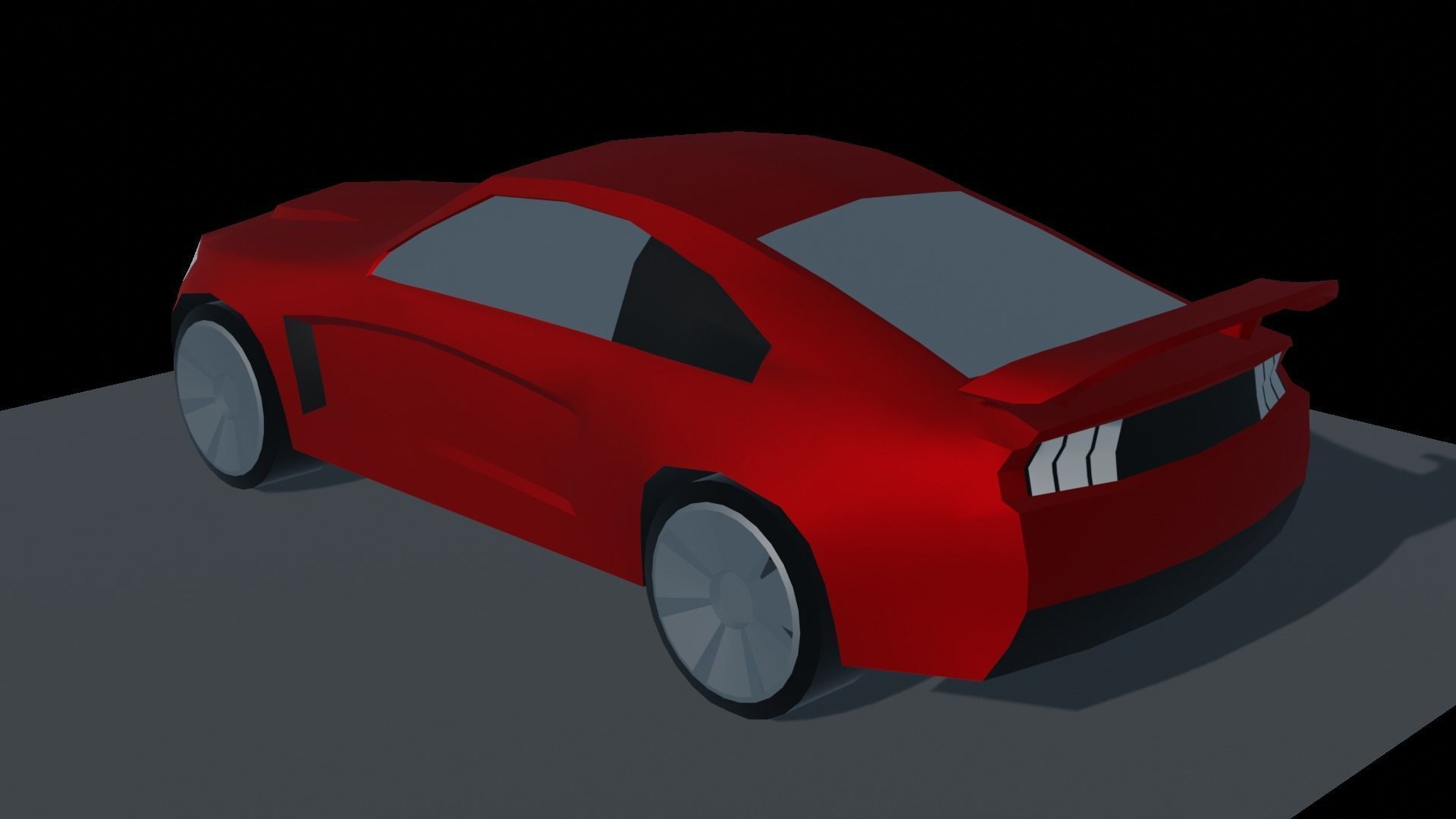 3D model Sports Car Low Poly VR / AR / low-poly | CGTrader