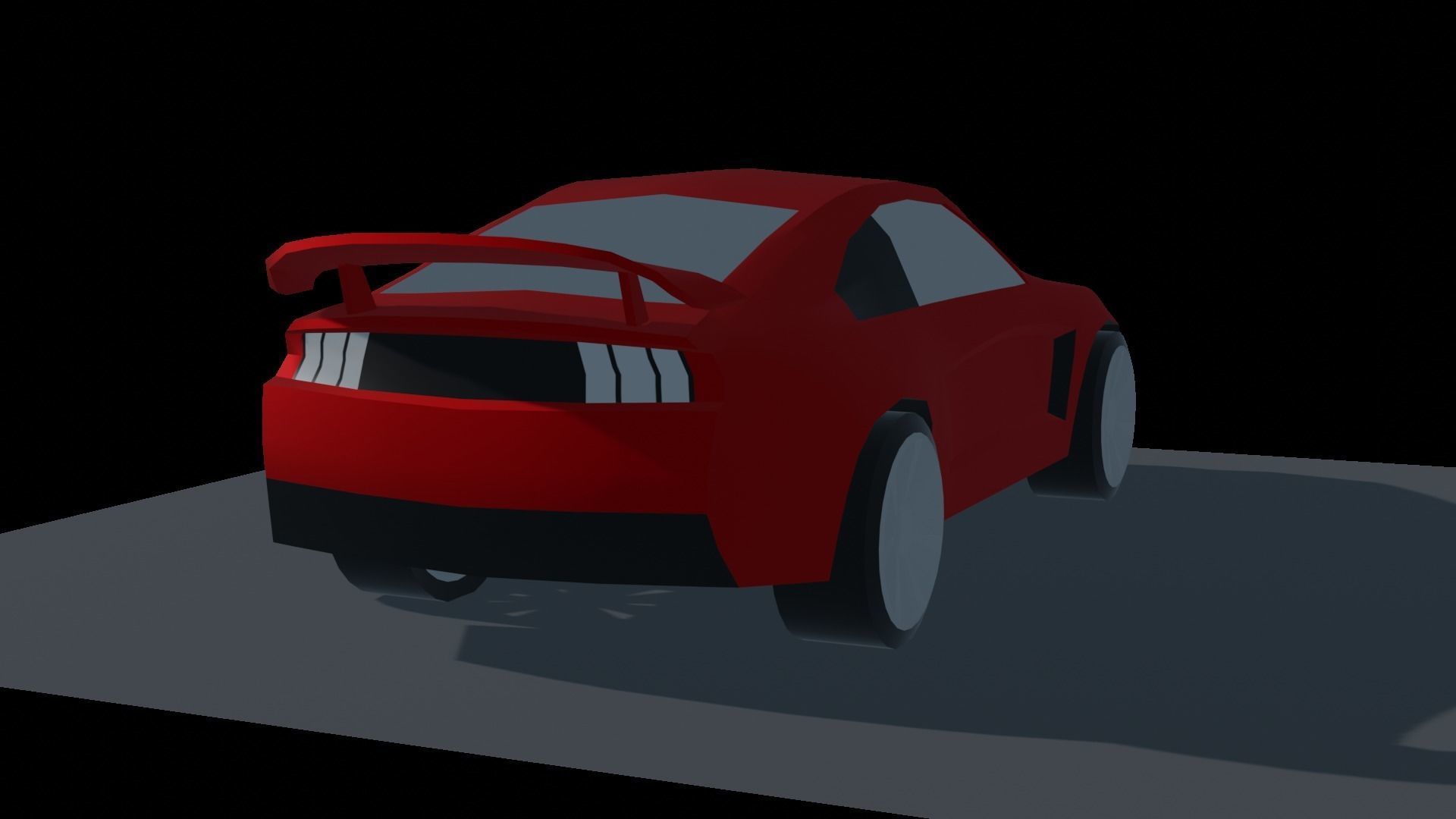 3D model Sports Car Low Poly VR / AR / low-poly | CGTrader