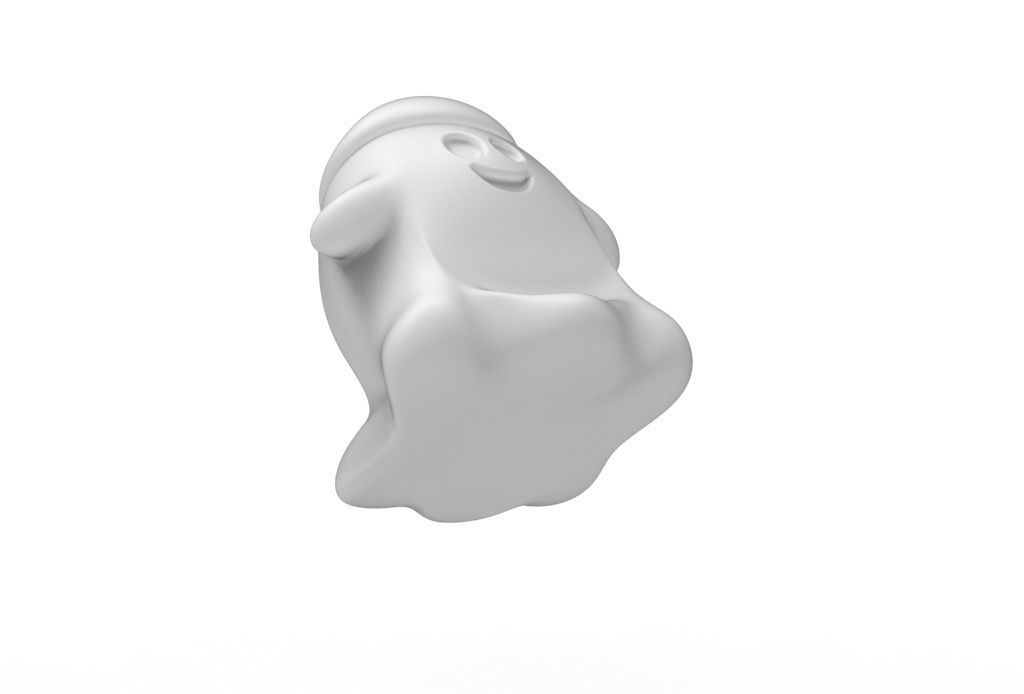 ghost container 3D model 3D printable | CGTrader