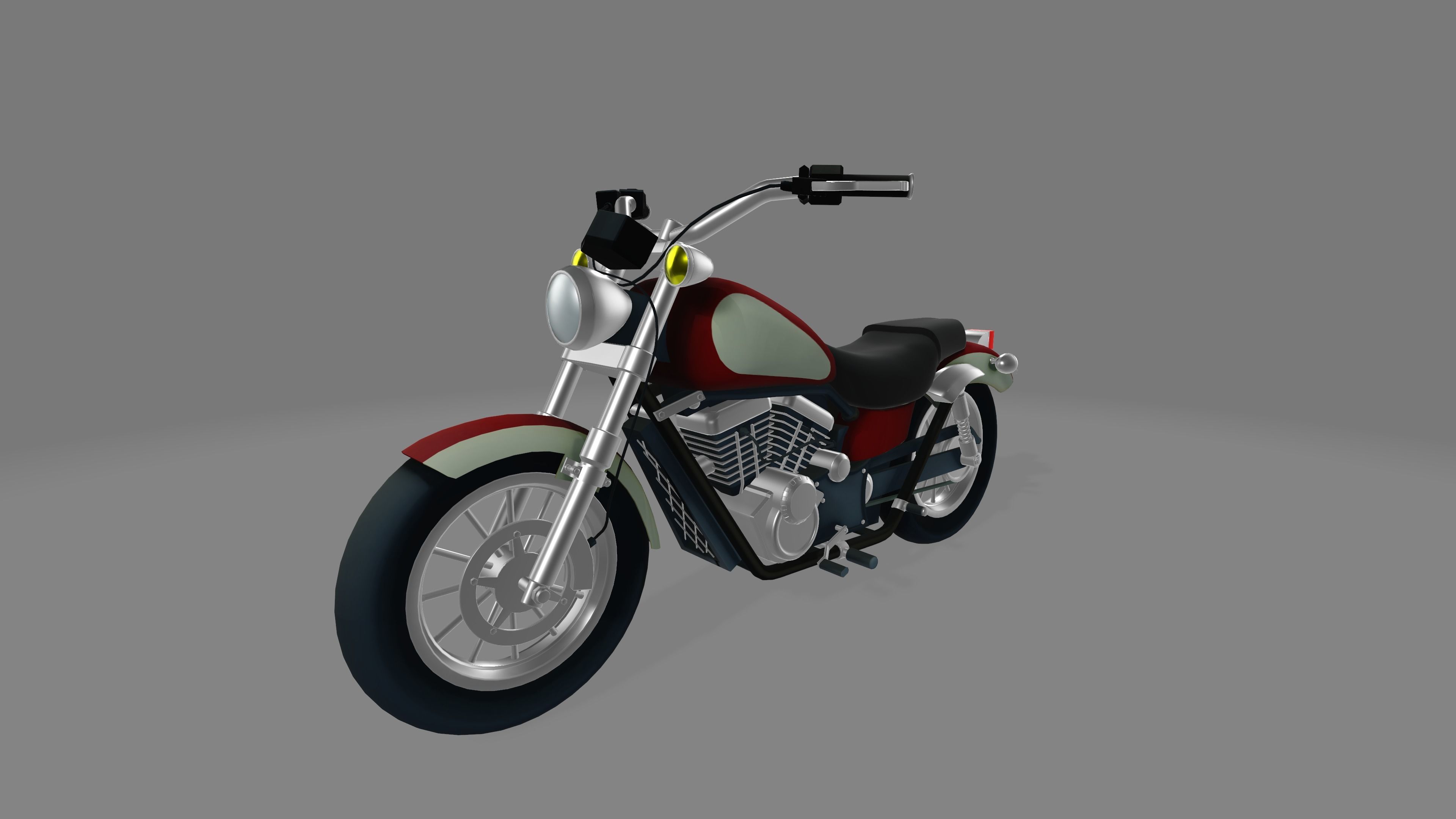 motorcycle high quality 3D model | CGTrader