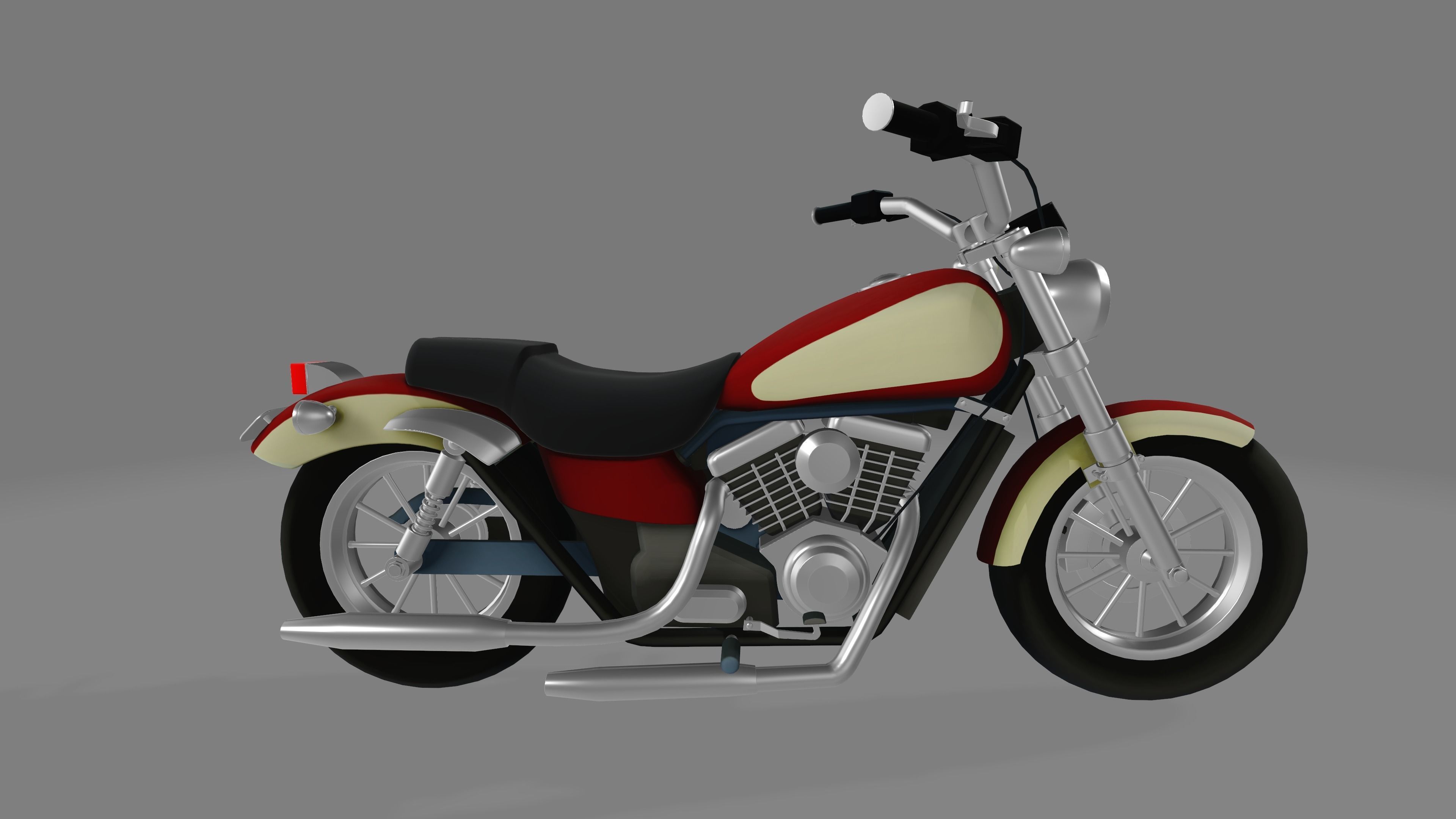 motorcycle high quality 3D model | CGTrader