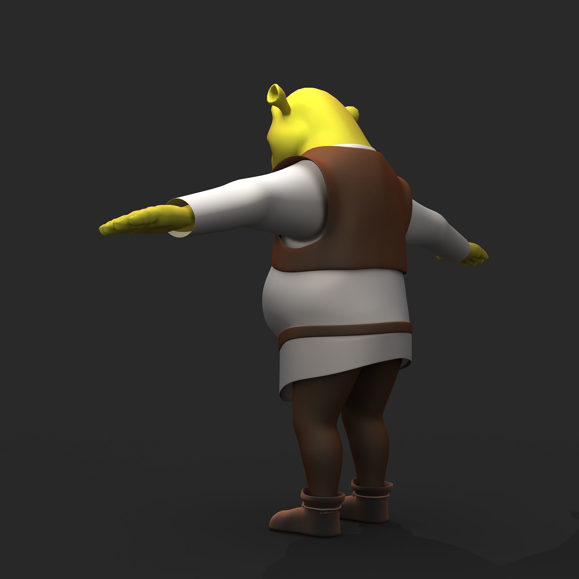 Shrek character 3D model | CGTrader