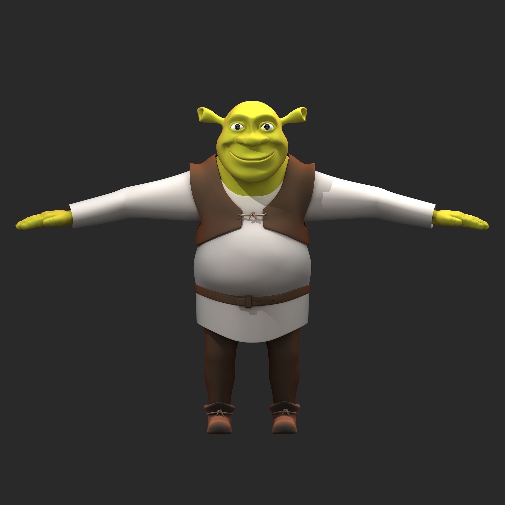 Shrek character 3D model | CGTrader