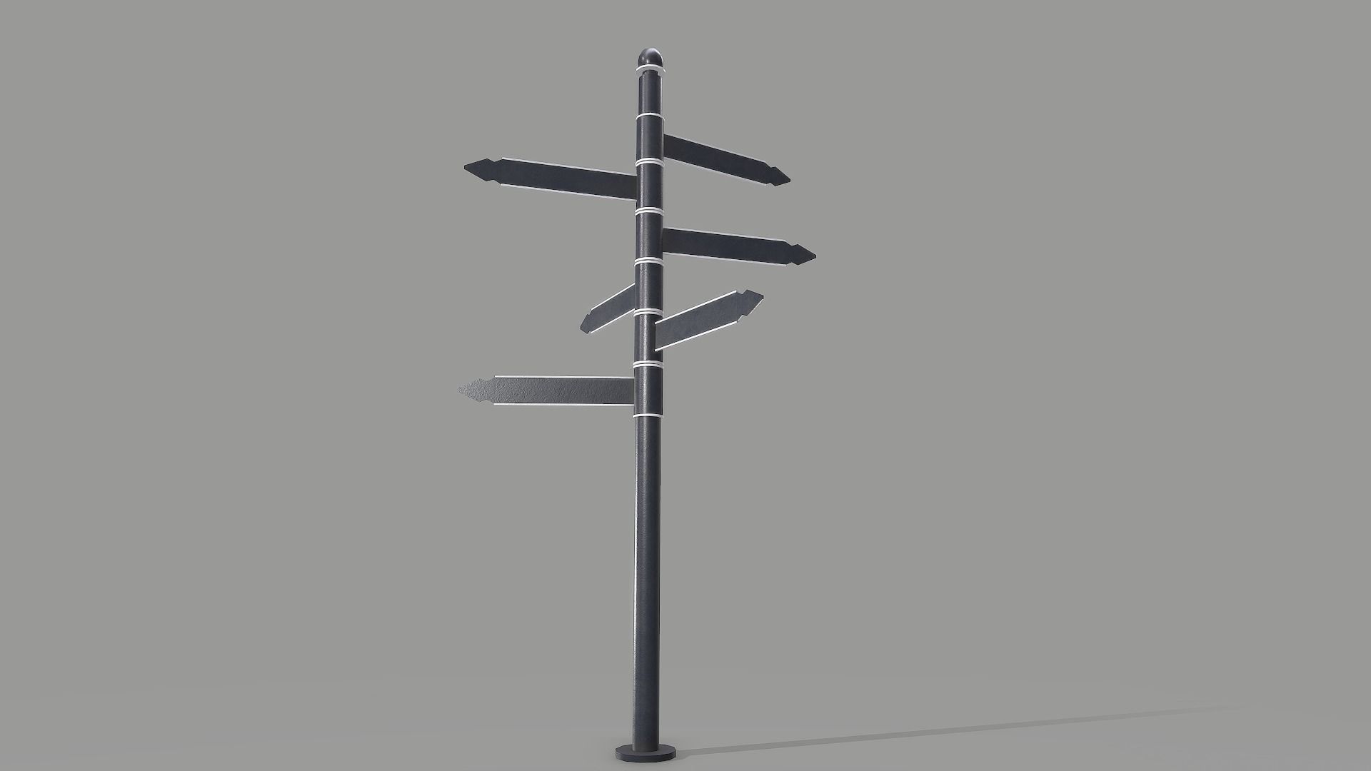 3D model Street signpost VR / AR / low-poly | CGTrader