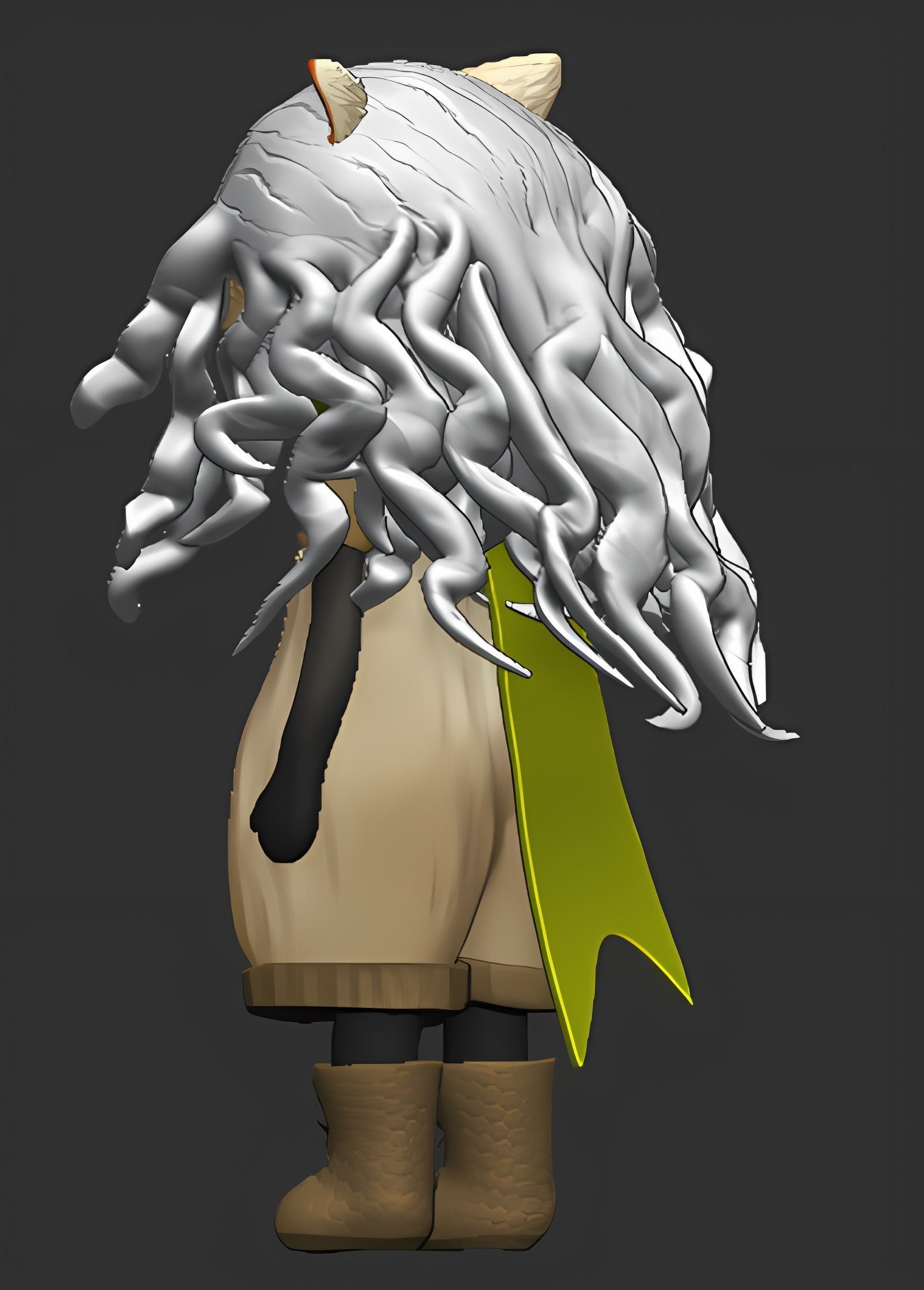 Sky Children Of the light character 3D model 3D printable | CGTrader