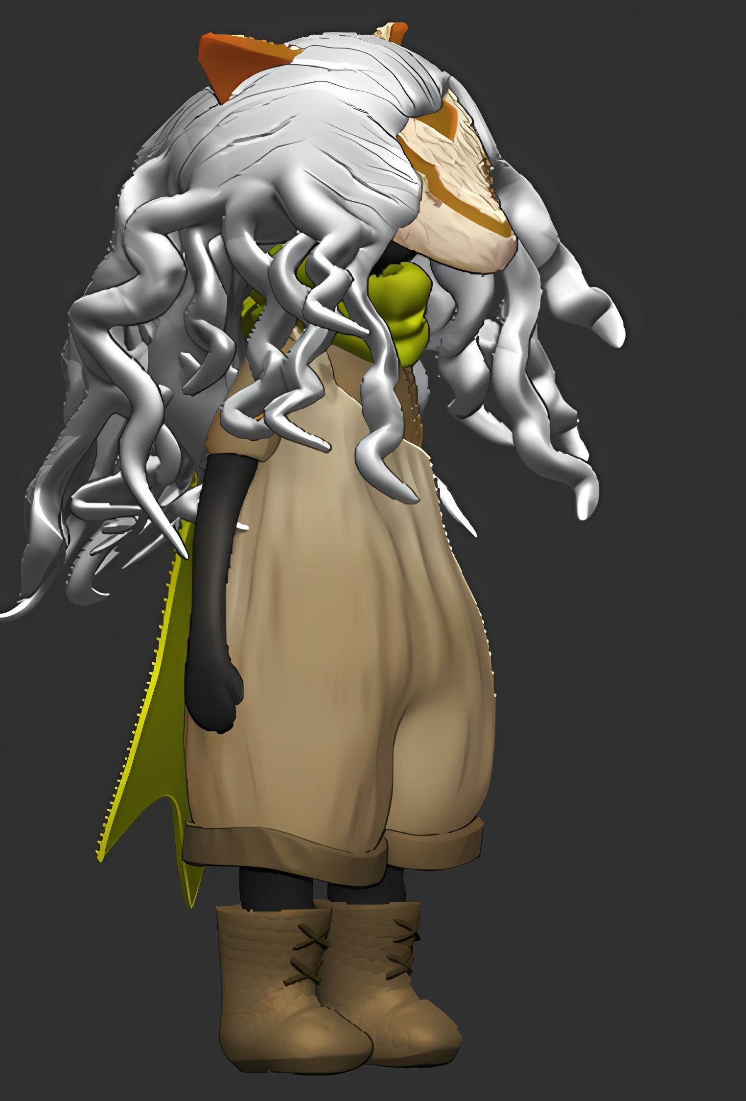 Sky Children Of the light character 3D model 3D printable | CGTrader