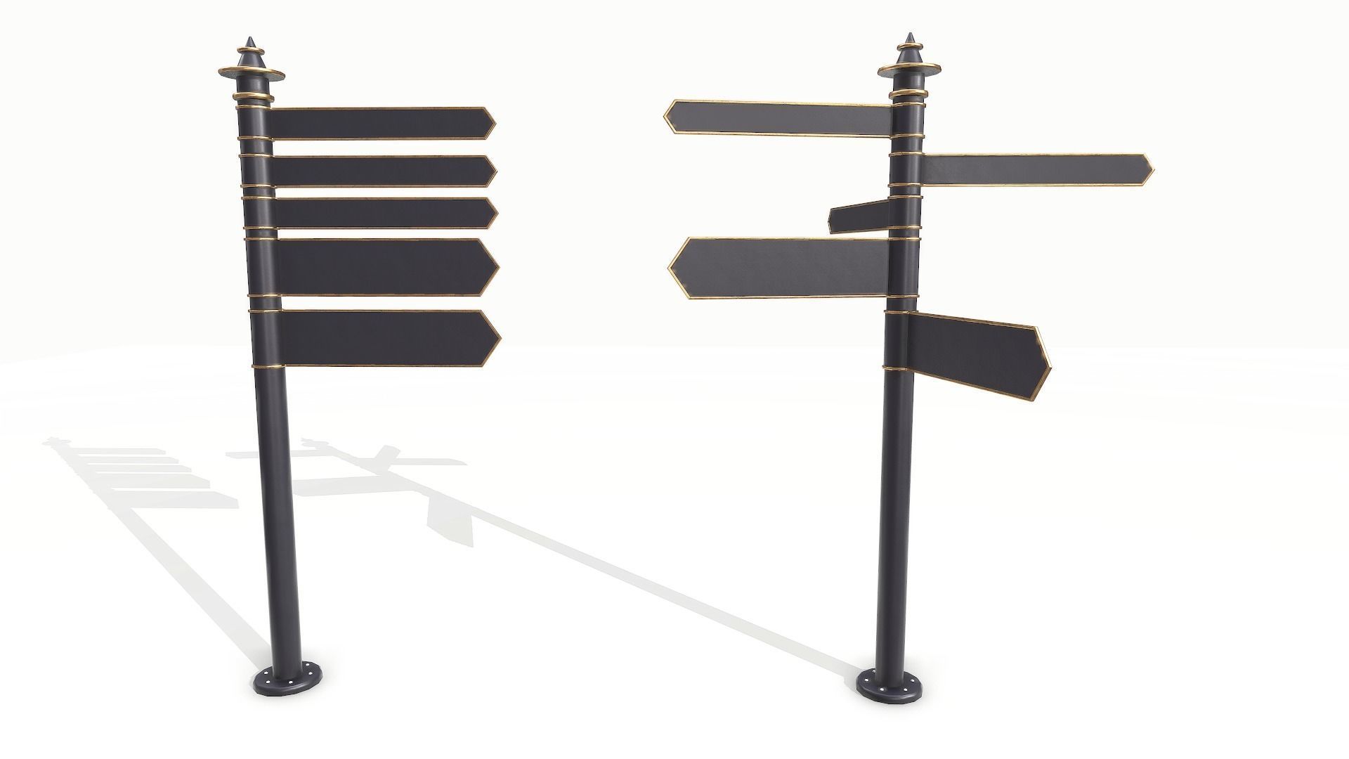 3D model Street signpost A VR / AR / low-poly | CGTrader