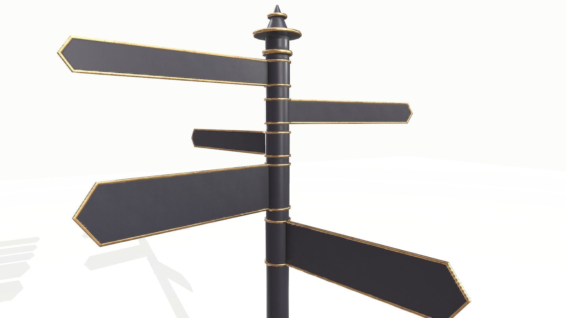 3D model Street signpost A VR / AR / low-poly | CGTrader